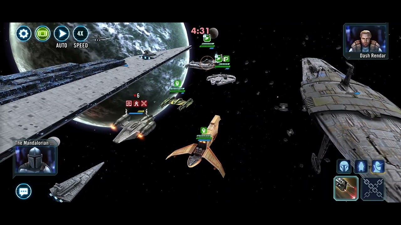 Executor 7* vs Profundity 7* SWGoH - YouTube