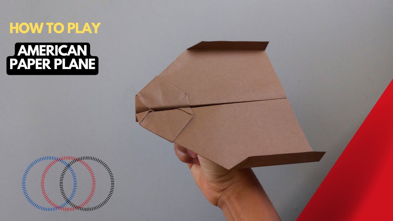 How to play American paper airplane | Paper plane competition winner ...