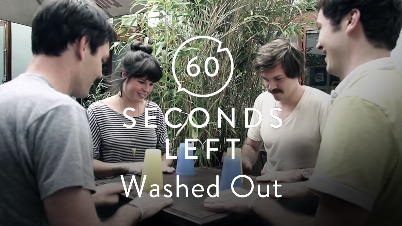 Washed Out Play the Cup Game - 60 Seconds Left - YouTube