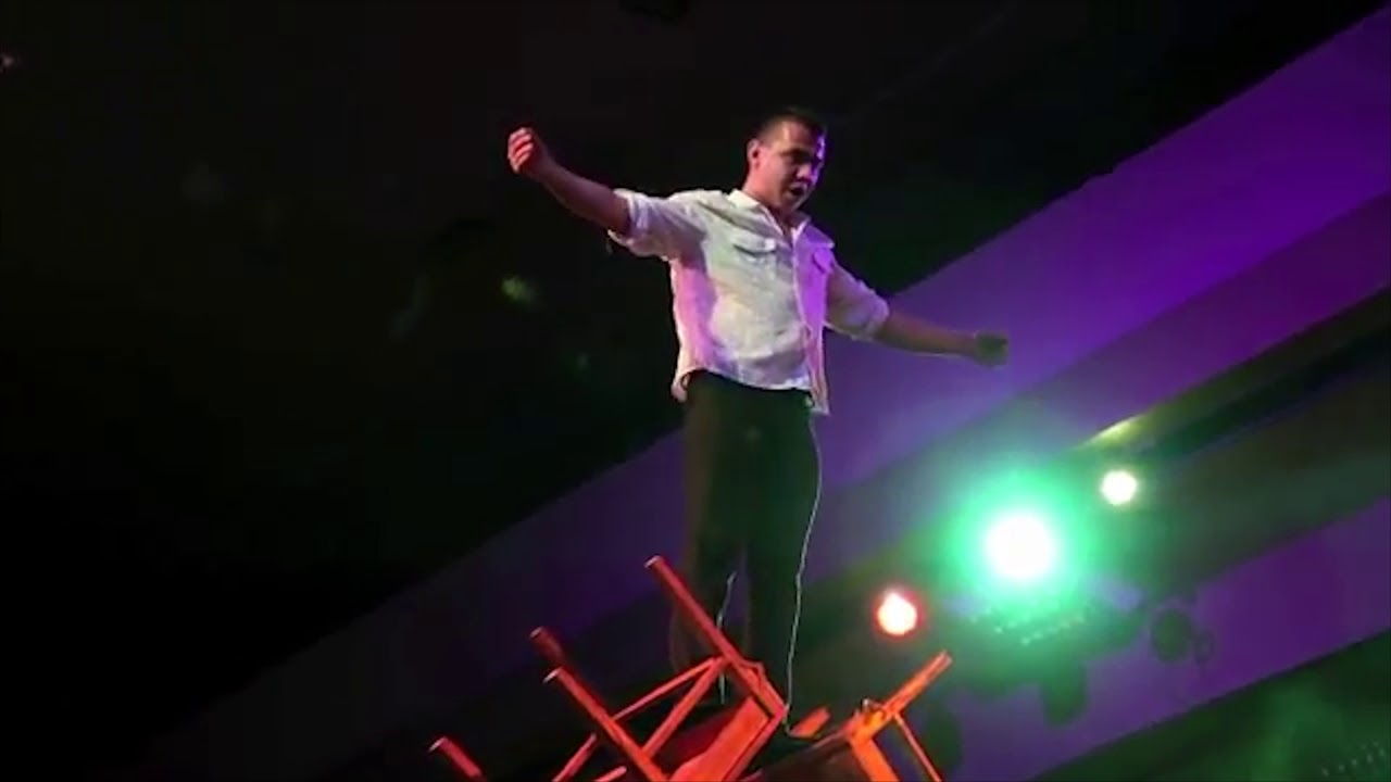 Chair Balance Act - YouTube