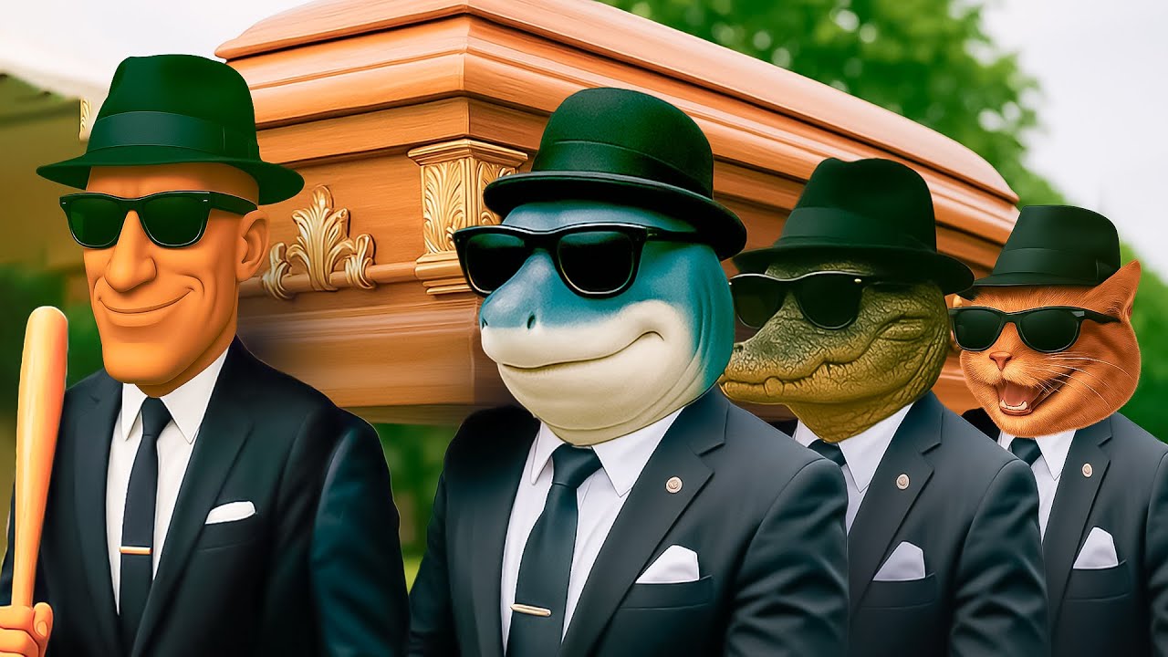 COFFIN DANCE x TRALALERO TRALALA | ALL BRAINROT ANIMALS MEME FUNK ...