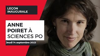 Leçon inaugurale d'Anne Poiret - rentrée 2023 | Doovi