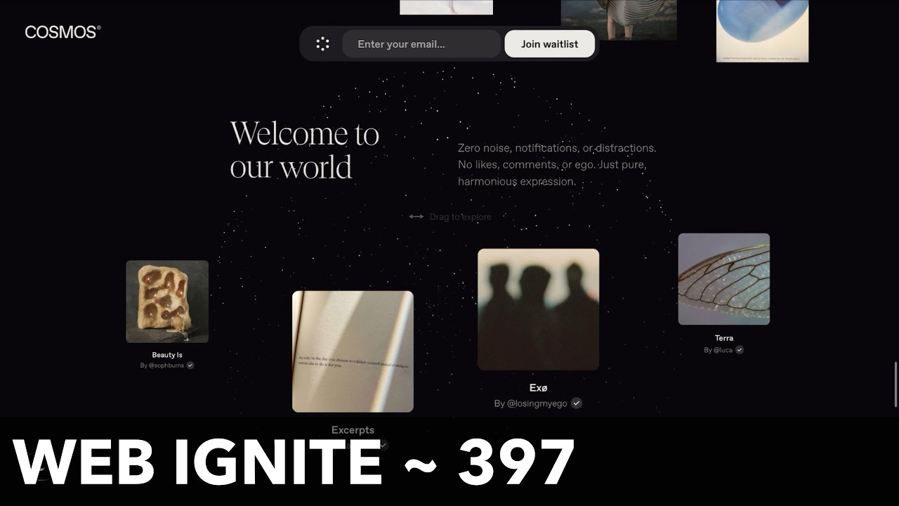 web ignite ~ 397 : COSMOS - YouTube
