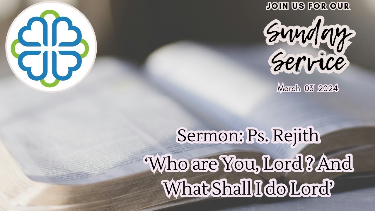 Church Of Christ Sunday Service| March 3 2024 - YouTube