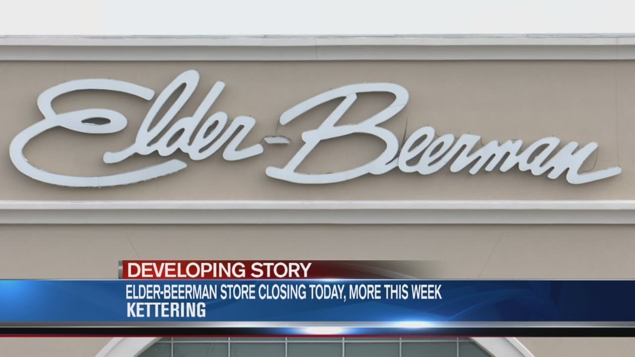 Elder-Beerman Kettering store closes - 6pm - YouTube
