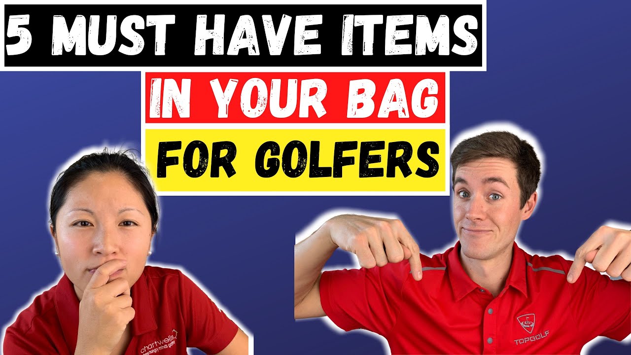 5 Must Have Items In Your Golf Bag (For Beginners) - YouTube