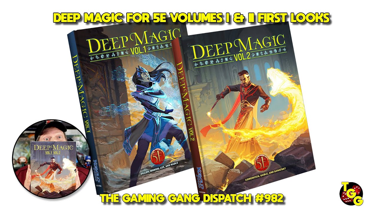 Deep Magic Volumes One and Two for 5E D&D First Looks on The Gaming ...
