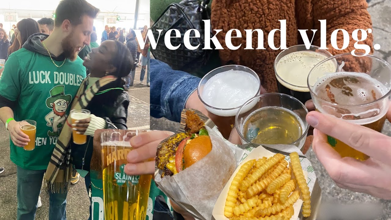 VLOG | a day in my life at Boston Harpoon Festival 🍀 - YouTube