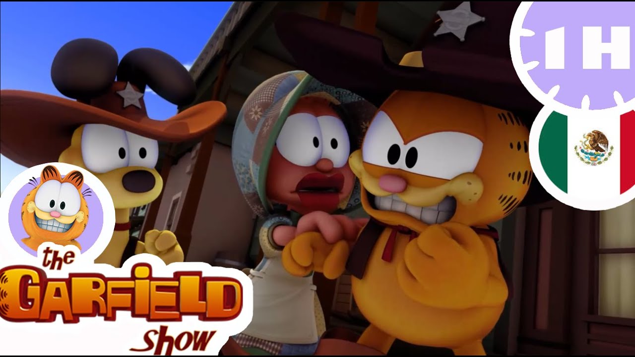 🪕Garfield se convierte en un vaquero!🤠 - El Show de Garfield - YouTube