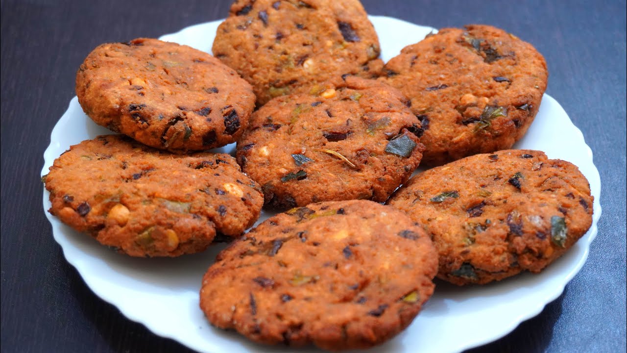 Evening Snacks Recipes/ Masala Vada/ Dal Vada Recipe - YouTube