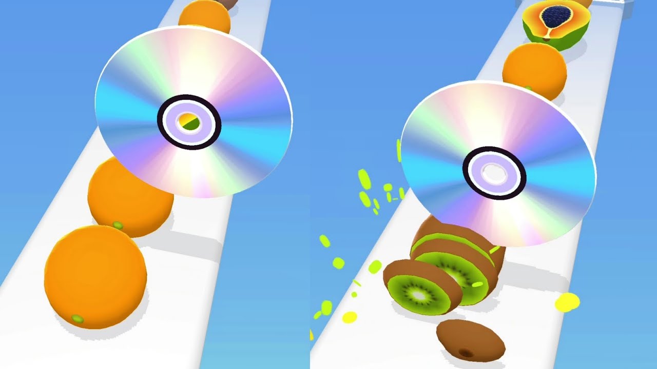 Perfect Slices Game! Satisfying and relaxing gameplay video - YouTube