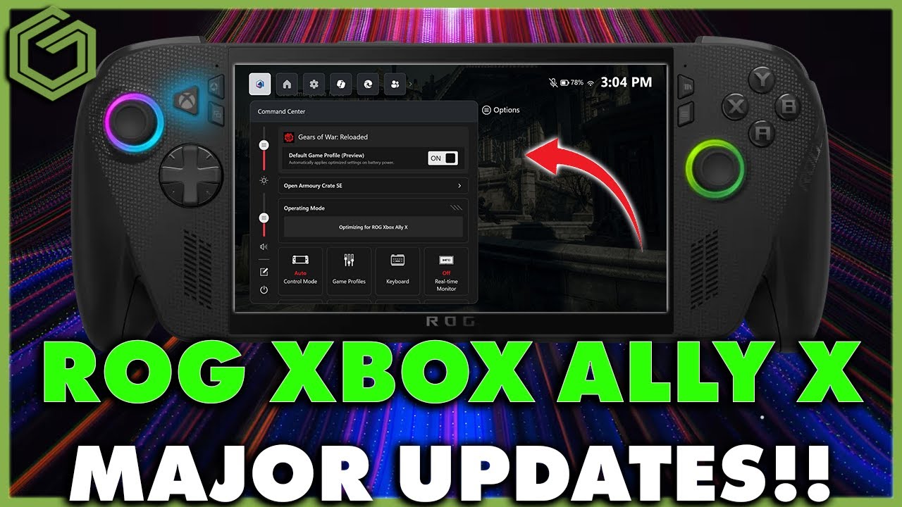 Xbox Ally X Game Profiles Update - What's New? - YouTube