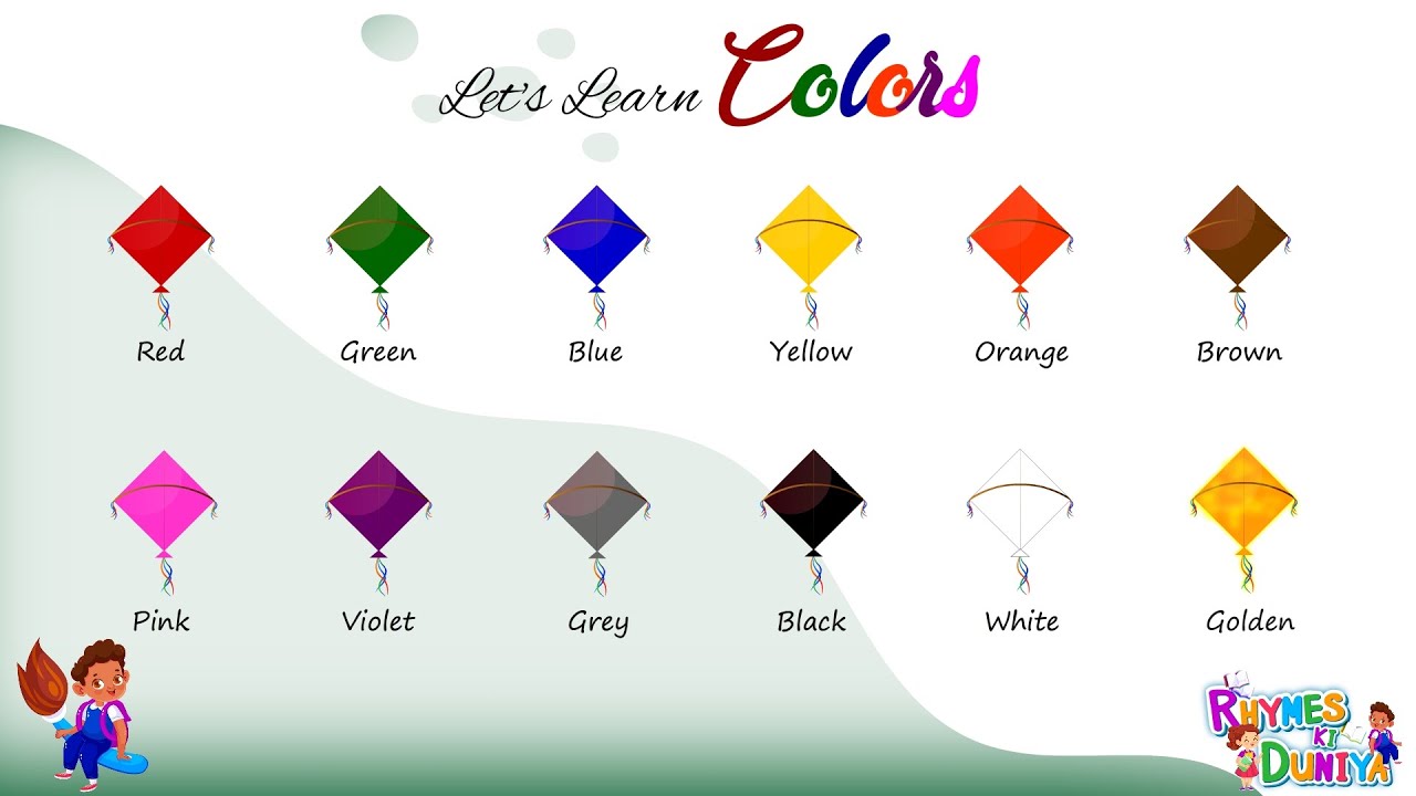Exciting Color Learning for Kids – Play, Sing & Learn Colors! Color ...
