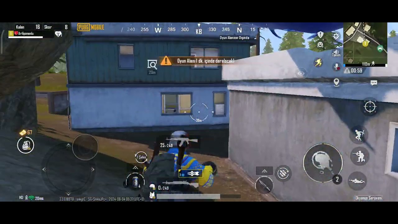 pubg adam 14 adam öldürdüm - YouTube