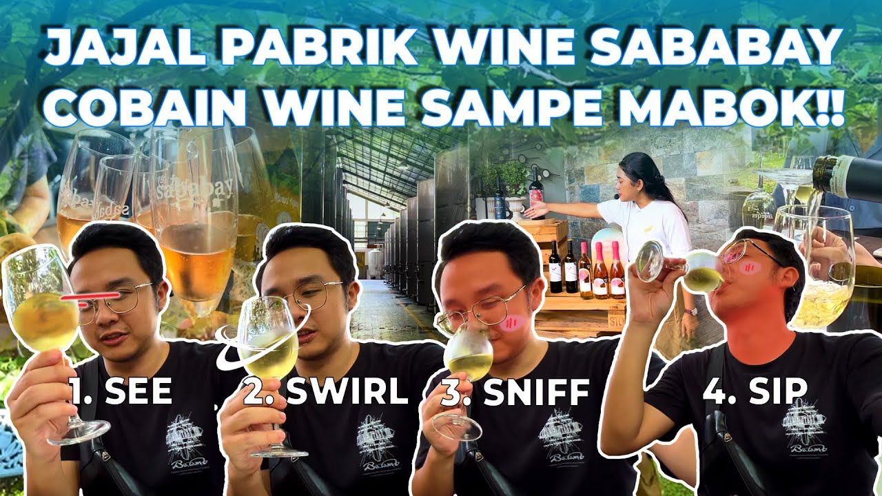 WINE TOUR DI BALI, COBAIN SEMUA WINE SAMPE MABOK!! SERU BANGET!! - YouTube