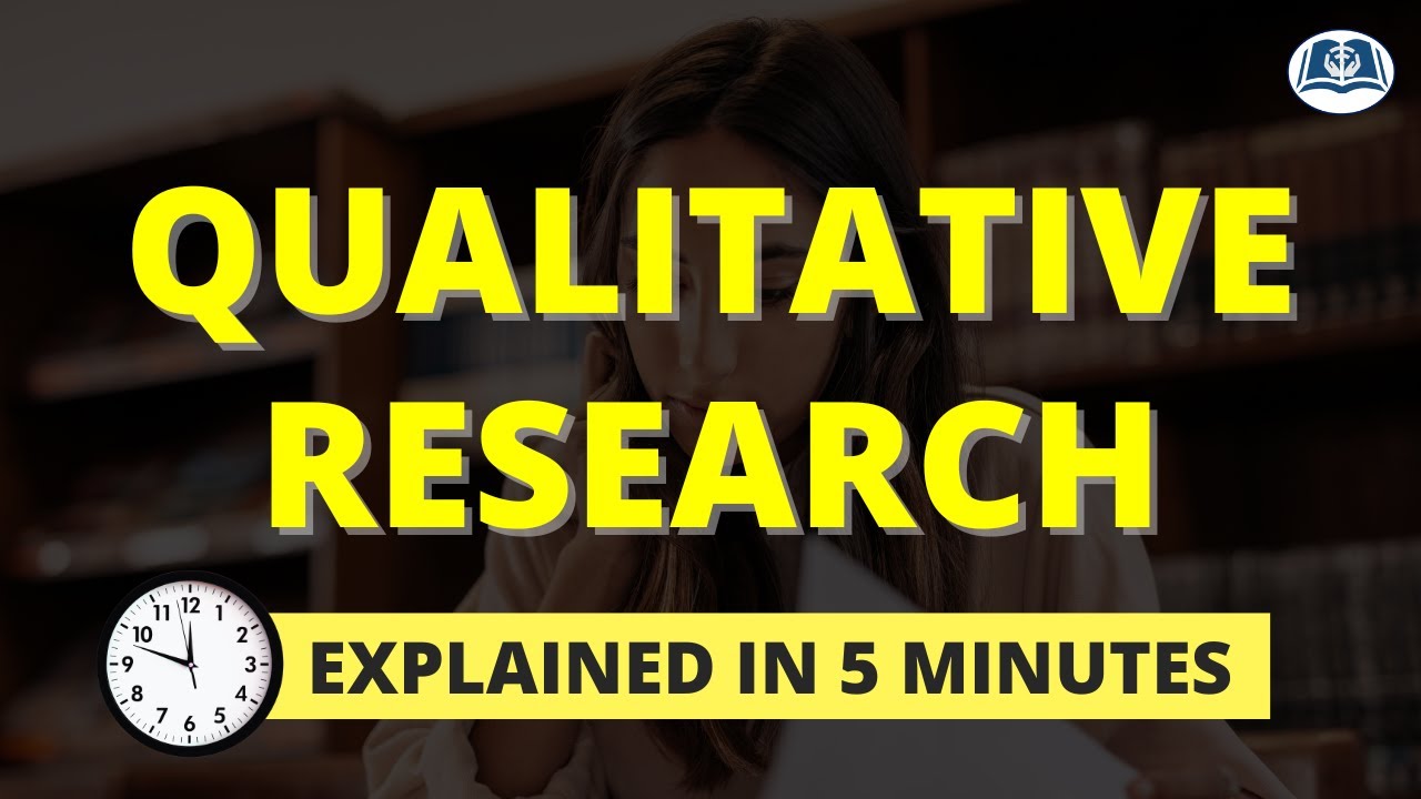 Qualitative Research Explained in 5 Minutes | UGC NET | SET | Paper 1 ...