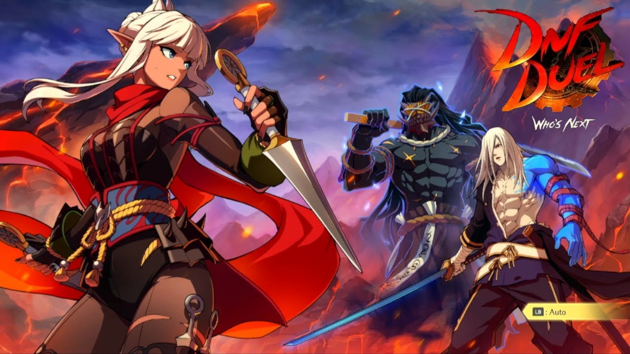 DNF Duel - Anime Style Fighting Game - Steam Deck Gameplay - YouTube