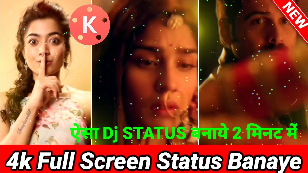 4k Full Screen Status Banaye || 4k Whatsapp Status Kaise Banaye || How ...
