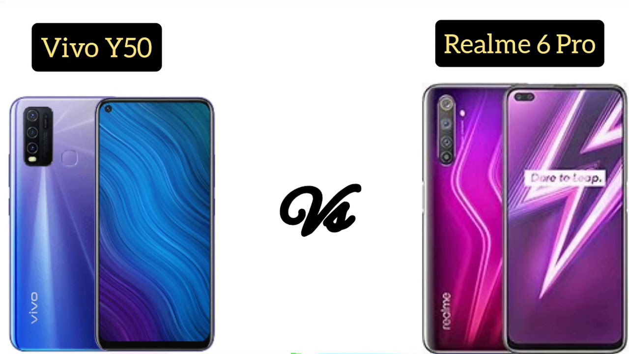 Vivo Y50 Vs Realme 6 Pro me comparison - YouTube