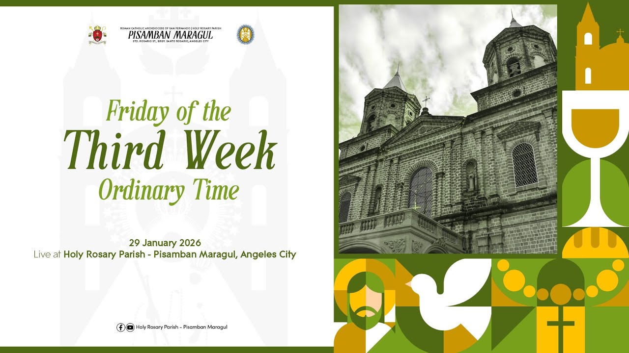 Friday of the Third Week in Ordinary Time | 30 January 2026 - YouTube