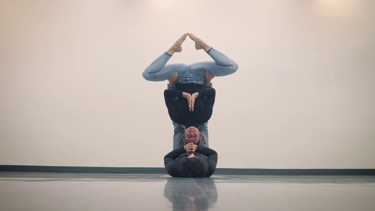 Acro Mindfully - Acroyoga - Beginner Flow - YouTube