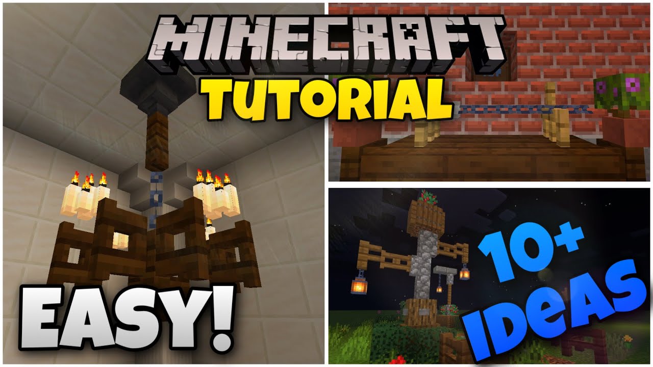 10 Ideas to Build in your Minecraft World | Minecraft Tutorial - YouTube