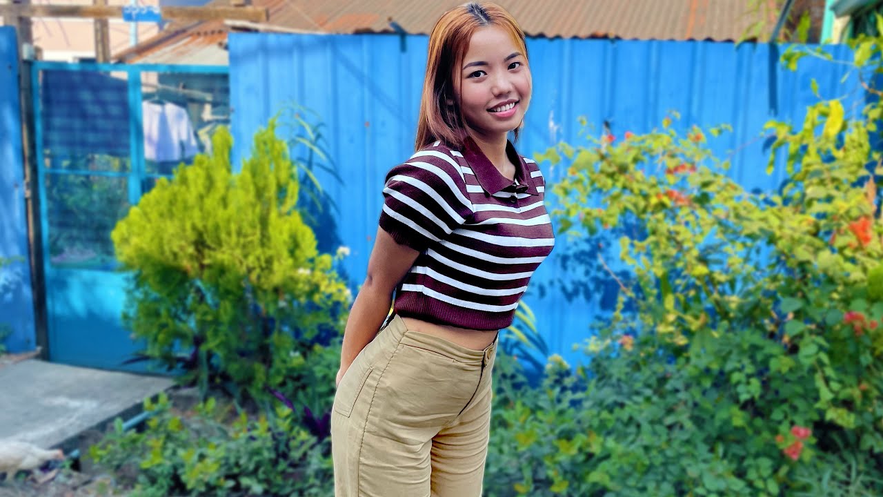 Cute Burmese Girl Shows Her Neighborhood Youtube