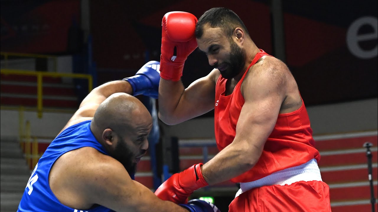 Djamili-Dini Aboudou (FRA) vs. Iman Ramezanpour (IRI) World Olympic ...