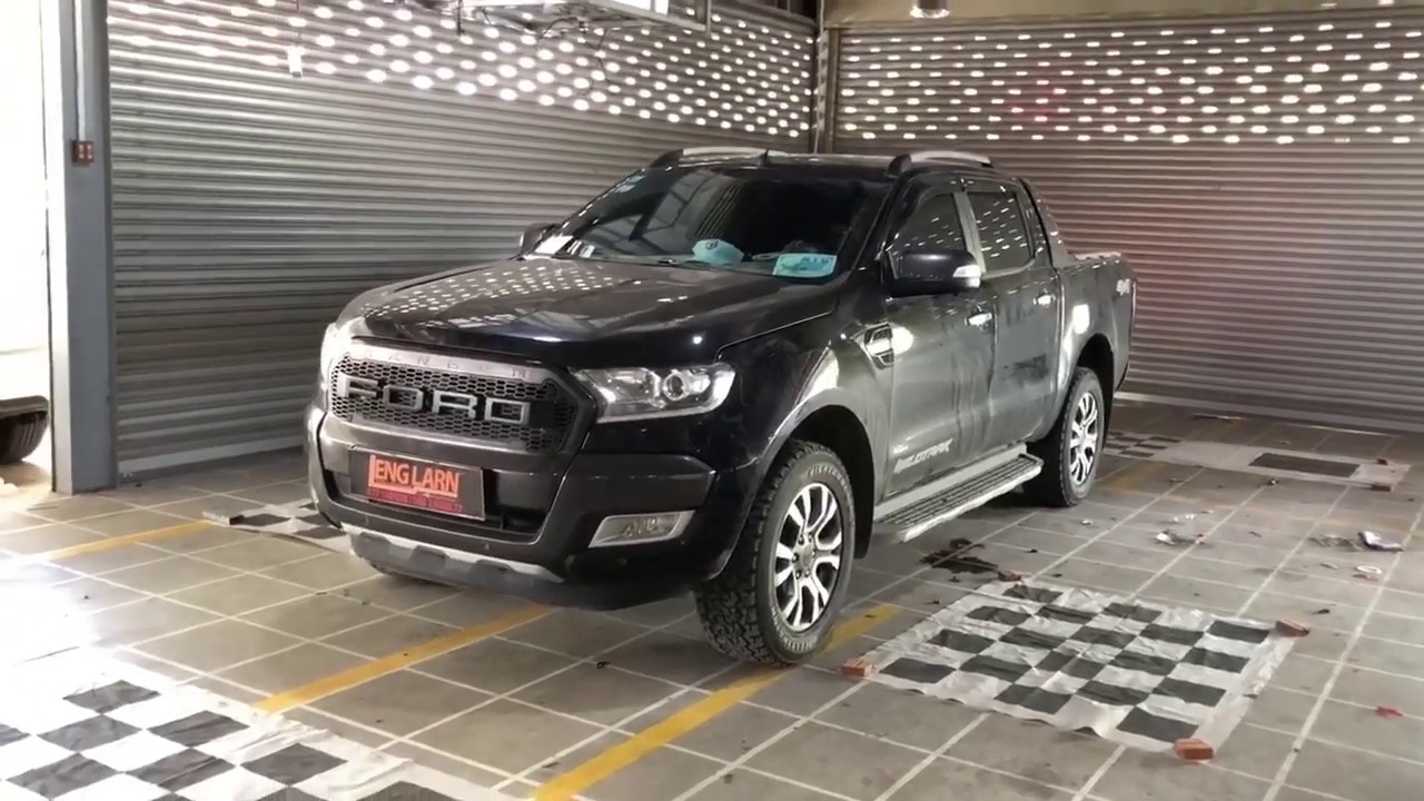 FORD RANGER 2016 BLACK COLOR Install Camera 360'Deg SONY Len - YouTube