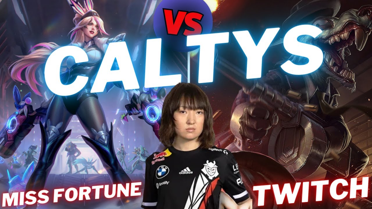 CALTYS | MISS FORTUNE VS TWITCH | ADC GAMEPLAY | Patch 15.10 / Season ...