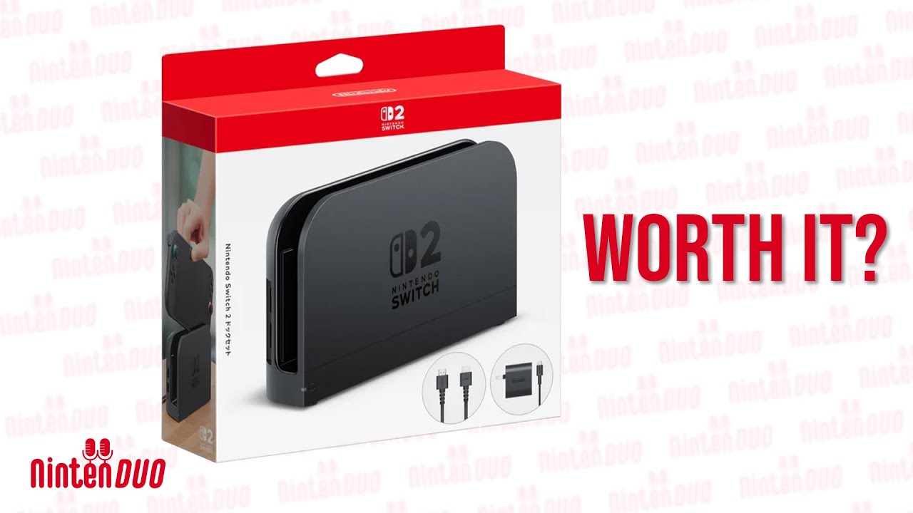 Nintendo Switch 2 Dock Unboxing - YouTube