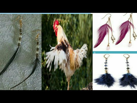 DIY ,never throw chicken feathers/crafts and design. - YouTube