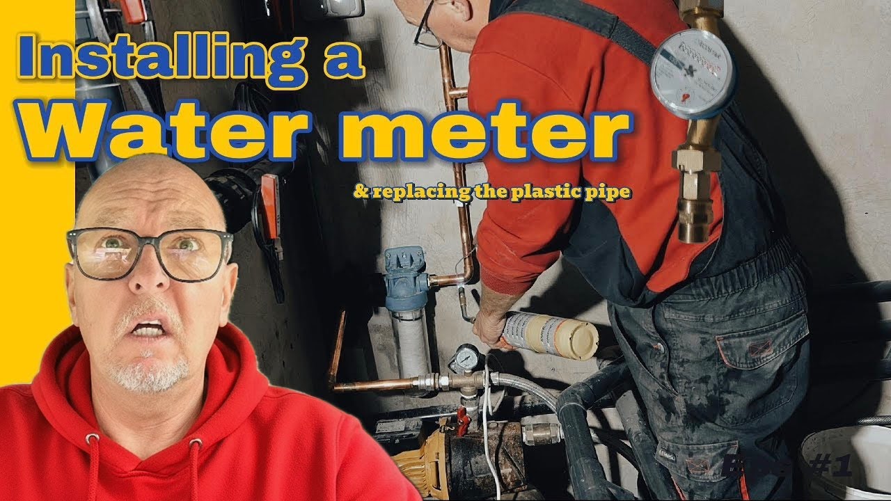 Installing a water meter - YouTube