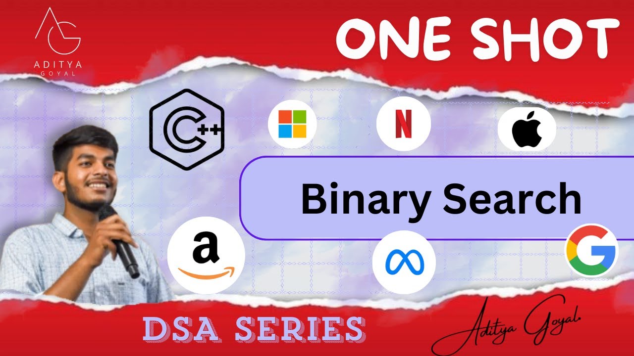 Binary Search - One Shot Complete | 16 Questions | Easy, Medium, Hard ...