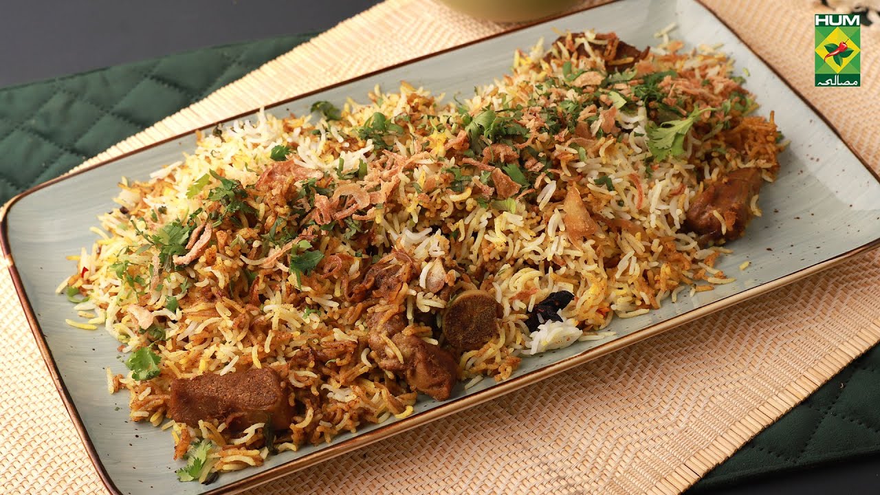 Mutton Biryani Recipe By Chef Zarnak | Bakra Eid Special Mutton Dum ...
