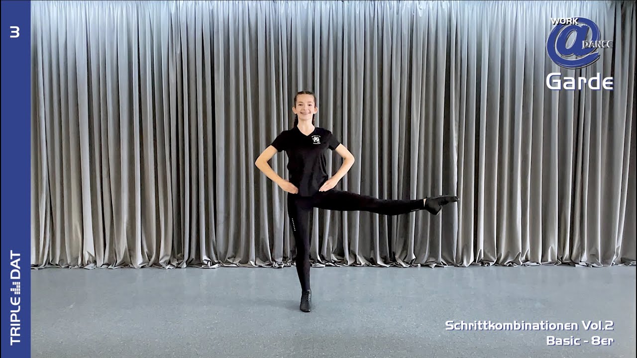 Gardetanz Schritte Video 02 Basic - YouTube