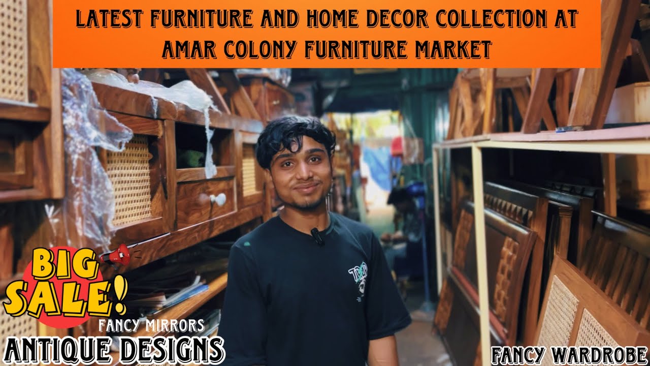 Latest Home Decor and Furniture Collection at Amar Colony Furniture ...