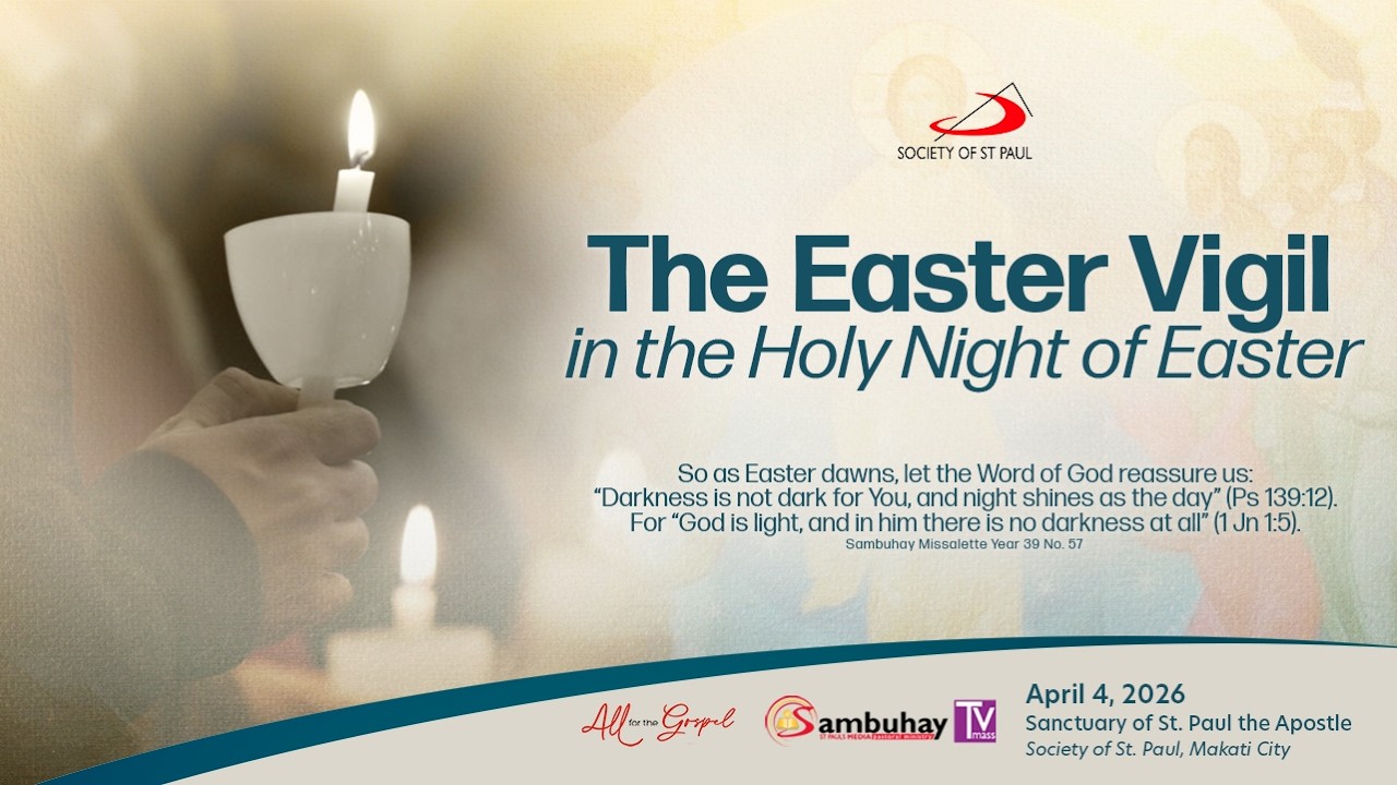 Sambuhay TV | April 4, 2026 | Holy Saturday At the Easter Vigil in the ...