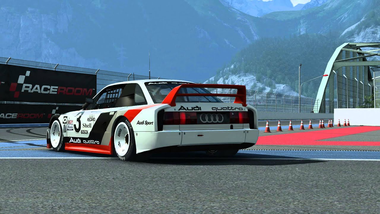 Raceroom Racing Experience - Audi 90 Quattro Sound - YouTube
