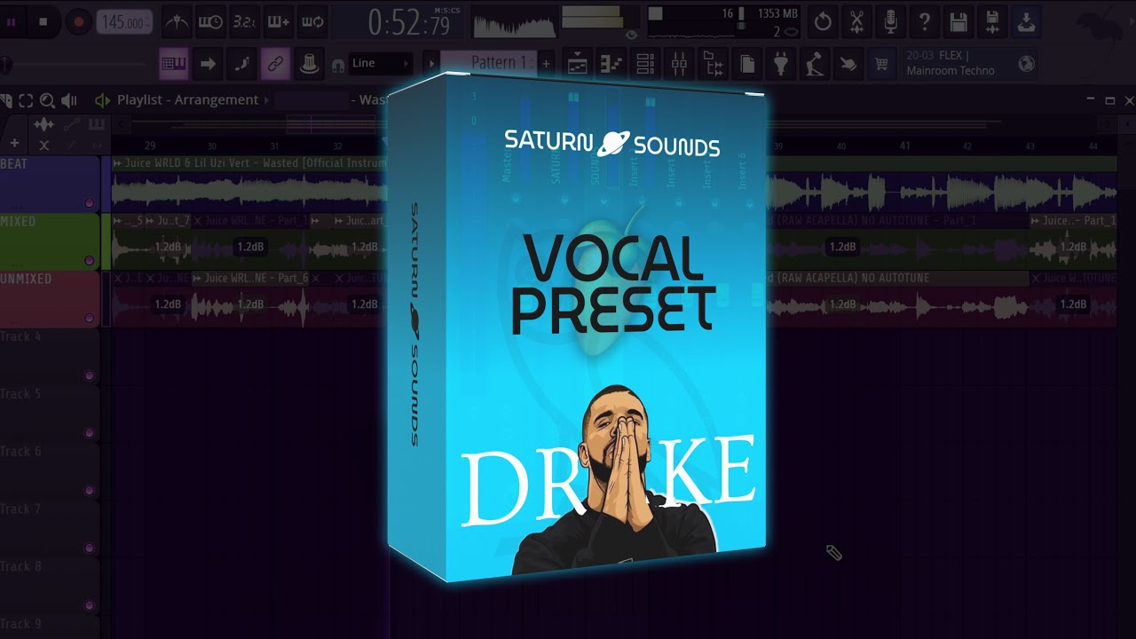 Drake Vocal Preset Example by Saturn Sounds - YouTube