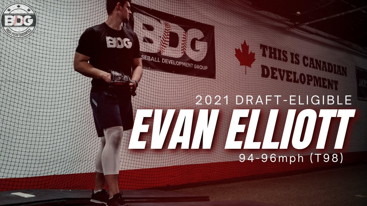 Evan Elliott - 2021 Draft Eligible, 95-96mph (TOP 98) - YouTube
