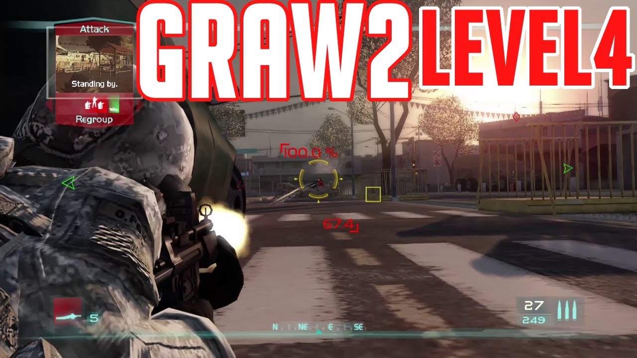 GRAW2 Gameplay Campaign Mission 4 This Place Is An Inferno Xbox One ...