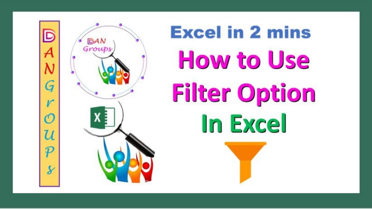 Filter Option In Excel YouTube Filter Option In Excel YouTube