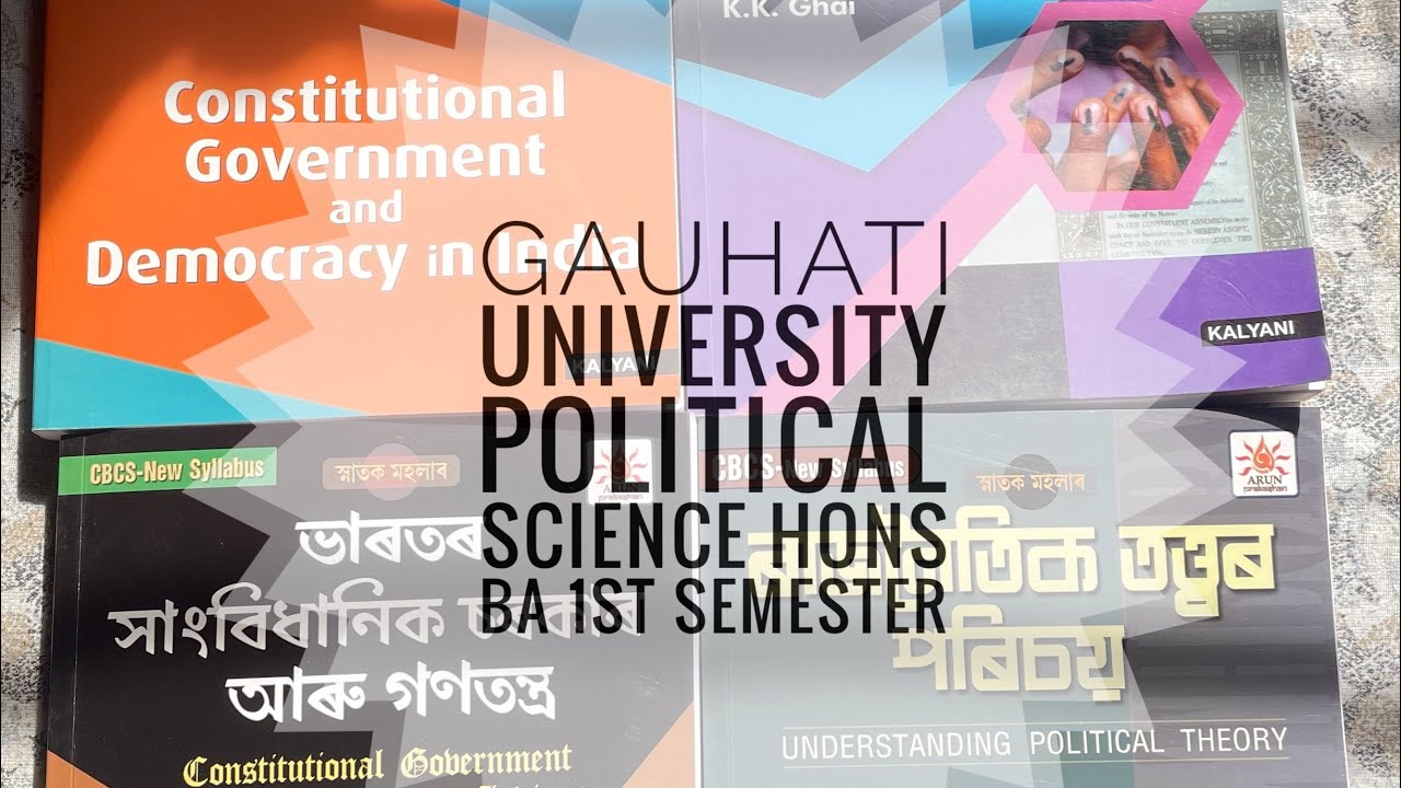 #GAUHATI UNIVERSITY BA 1ST SEMESTER POLITICAL SCIENCE HONS BOOK AND ...