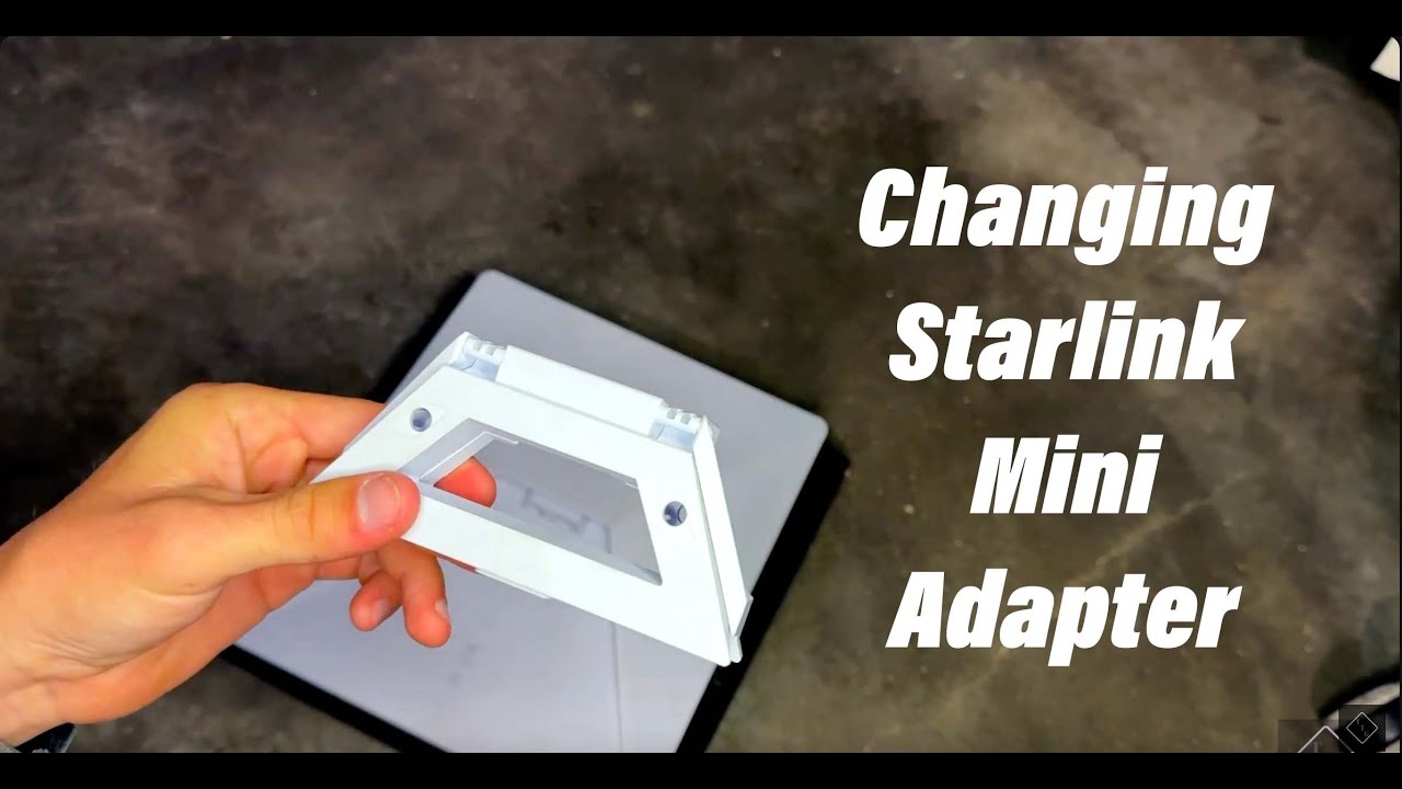 How to Change Adapters on Starlink Mini - YouTube
