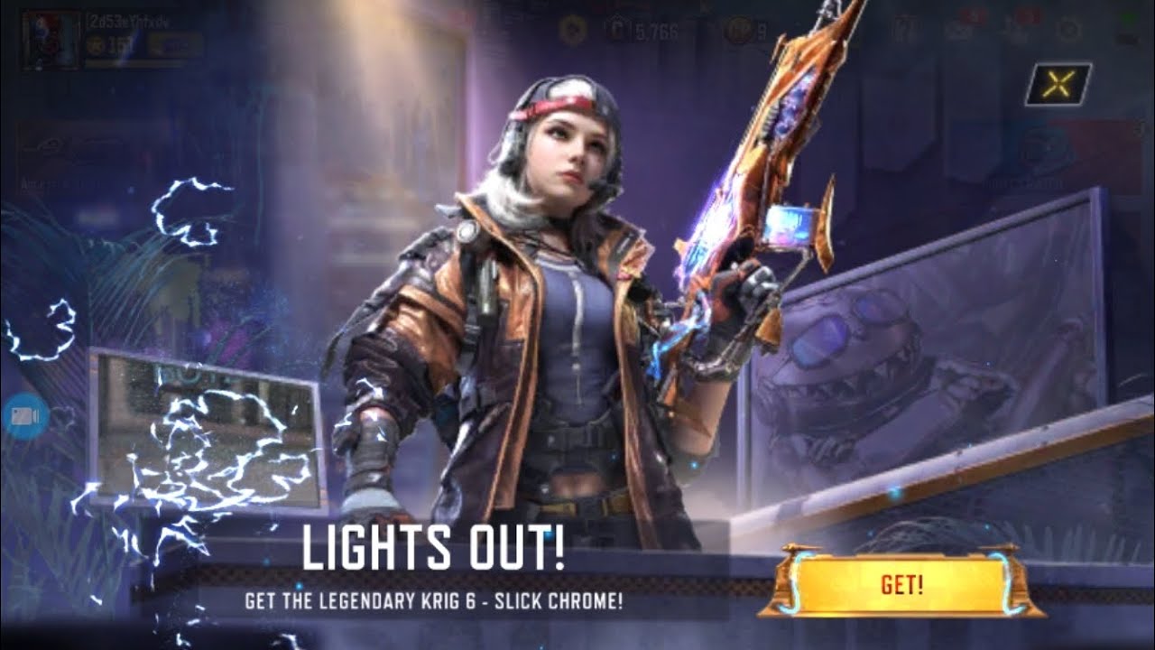 "New" Legendary Krig 6 - Slick Chrome! Lights Out Luky Draw // Ingame Lucky Draws S5 Cod Mobile ...
