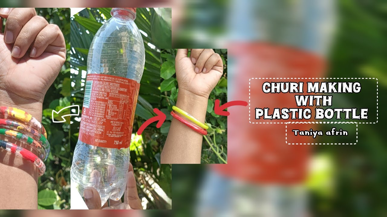 Churi making with plastic bottle full tutorial ।।প্লাষ্টিকৰ বটল দি খাৰু ...