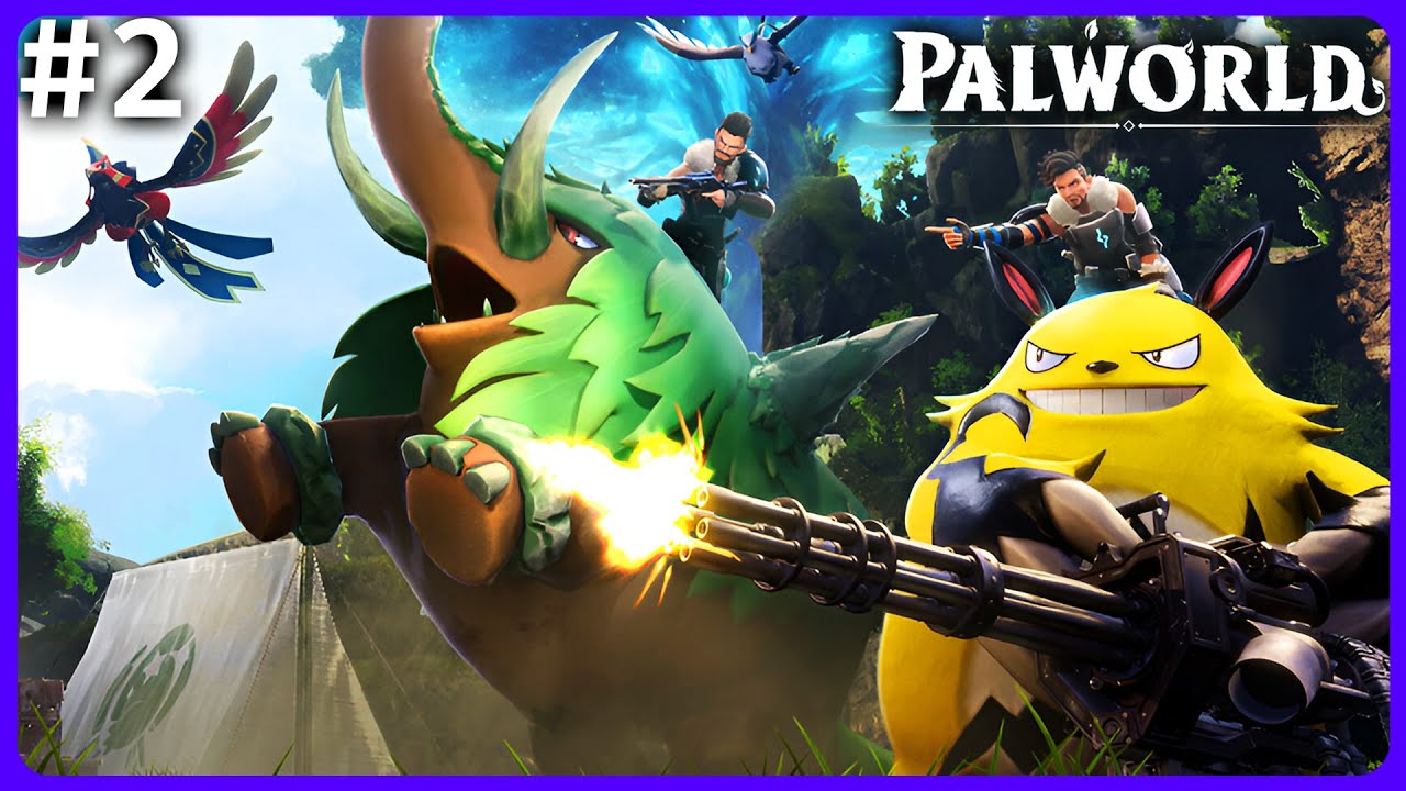 Palworld | Defeating My First Boss And Getting An Assault Riffle! [Part ...