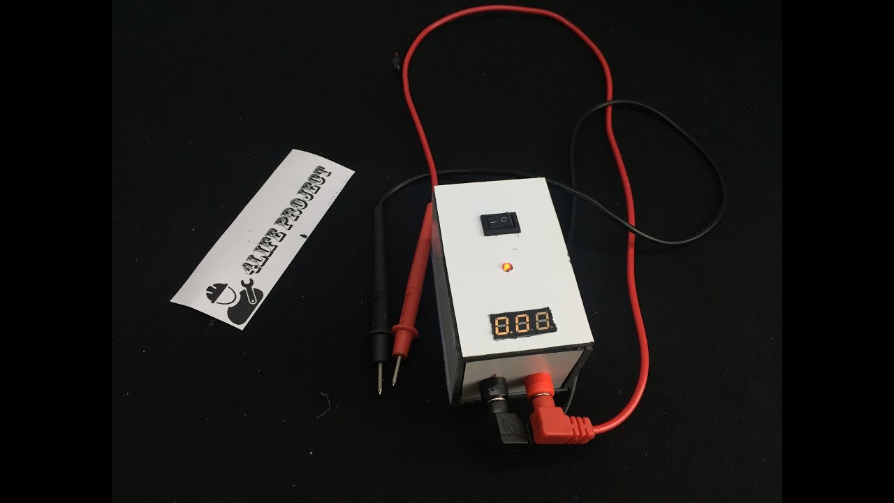 DIY Voltmeter Mini At Home - YouTube