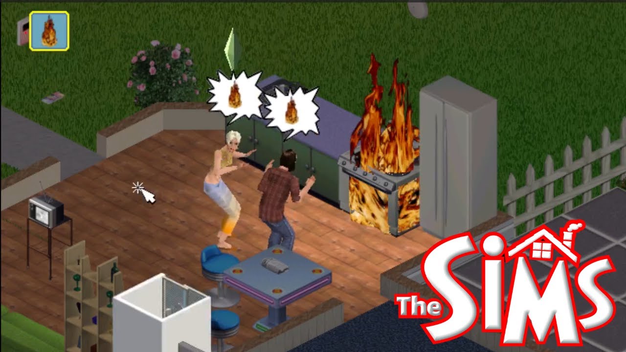 The Sims 1 Gameplay: Four Fires and a Funeral? (No Commentary) - YouTube